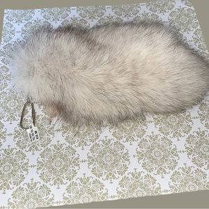 Accessories | Nwt Authentic Arctic Fox Tail Keychain Accessory | Poshmark